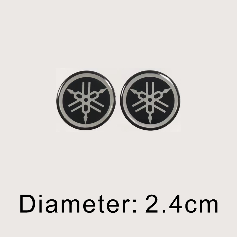 3D Epoxy Resin Emblem For Motorcycle Decals Yamaha Logo Lc135 Y15zr R25 ...