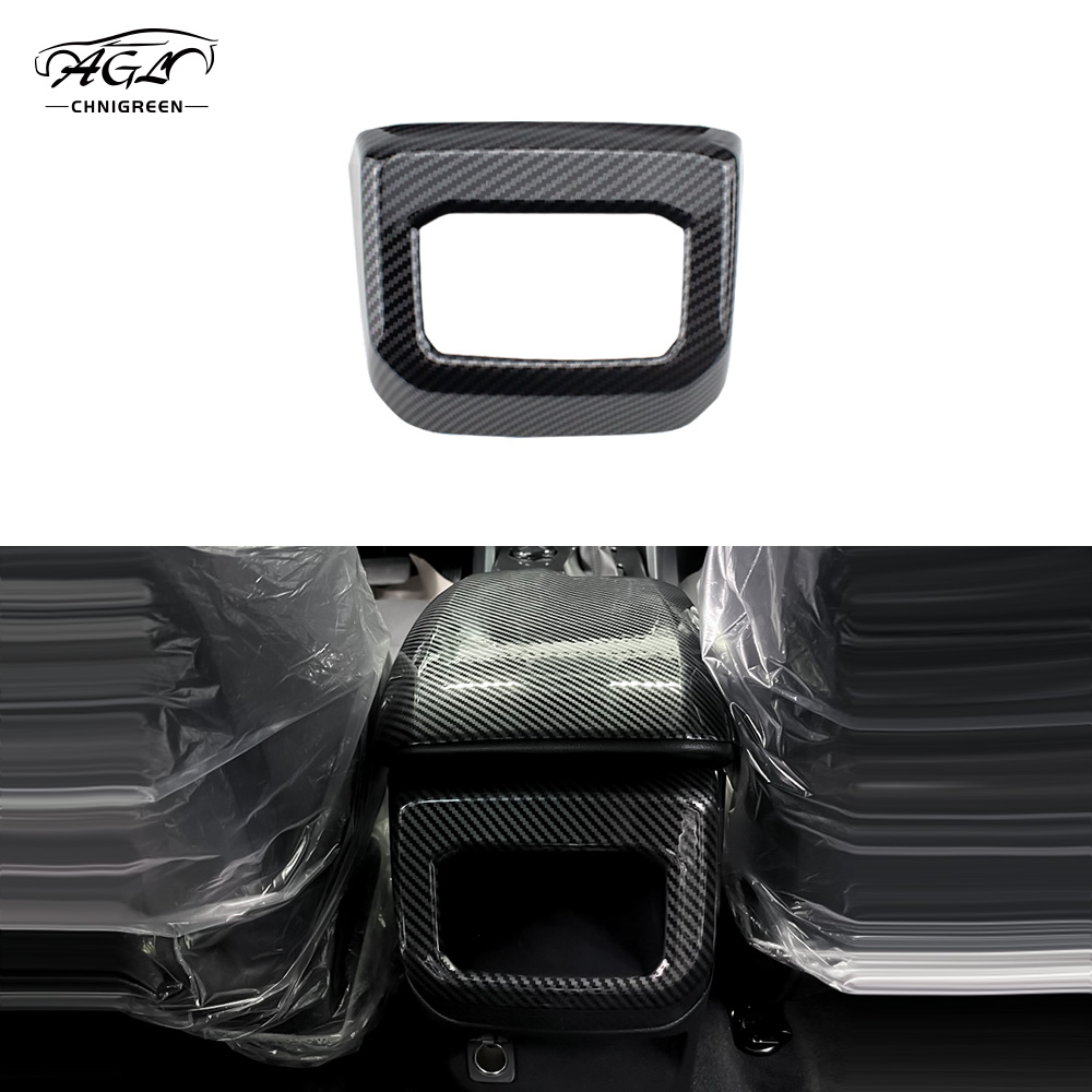 1pc ABS Carbon Fiber Color Rear Air Condition Outlet AC Vent Trim for ...