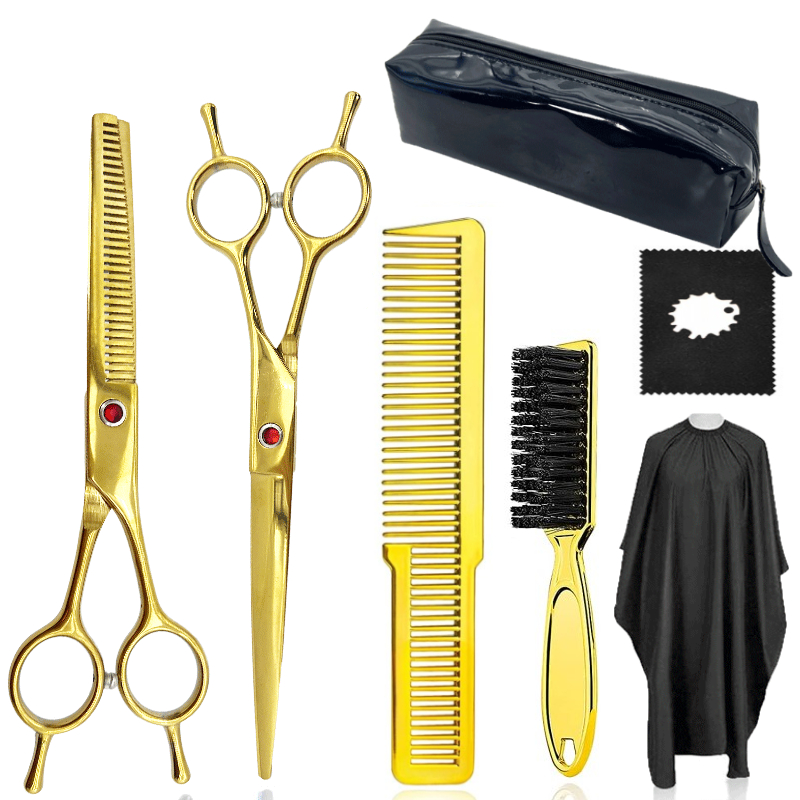 7.0 Inch Hair Cutting Scissors Shears Kit,Professional Hairdressing ...