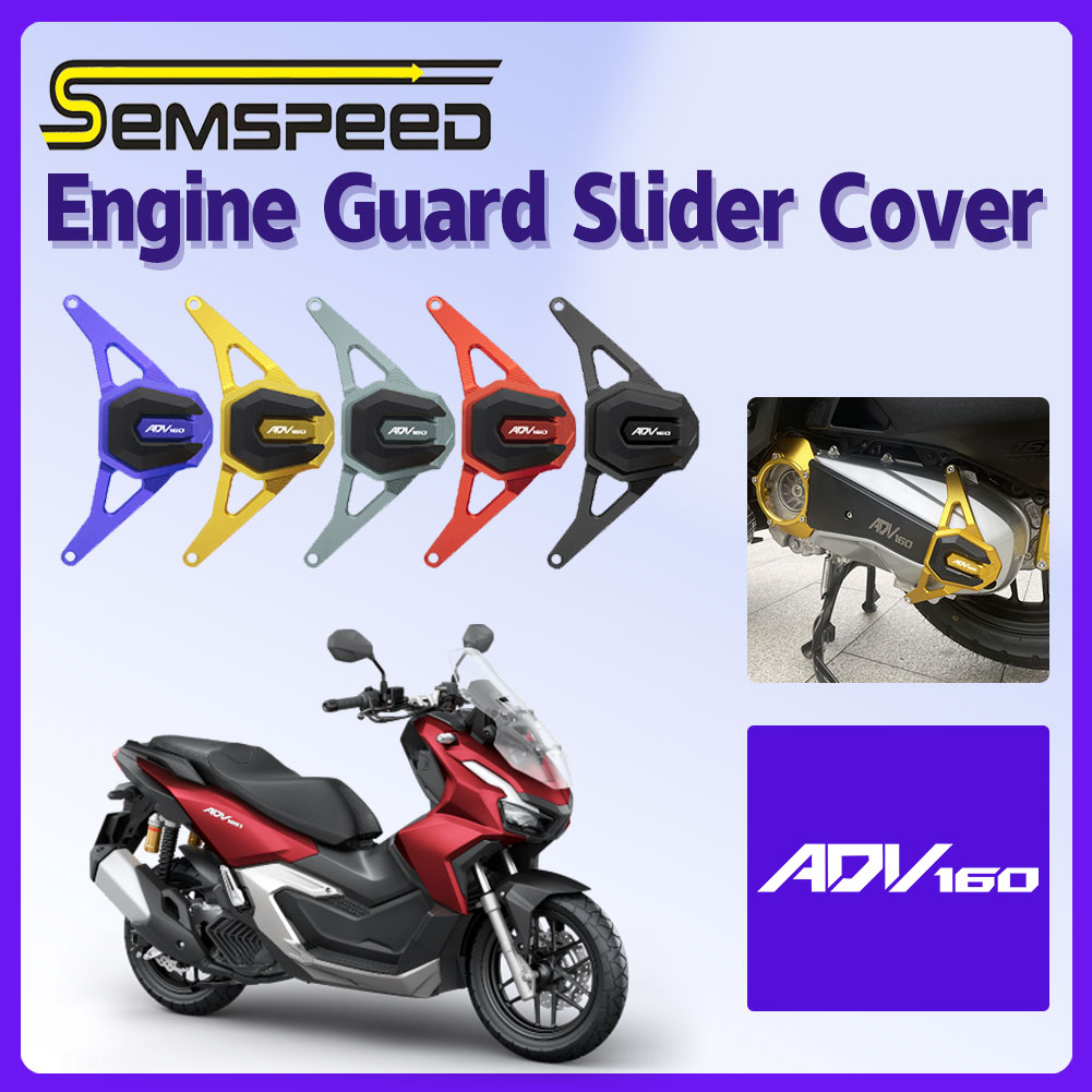 【SEMSPEED】For ADV160 ADV 160 2022-2025 Motorcycle Engine Guard Slider ...