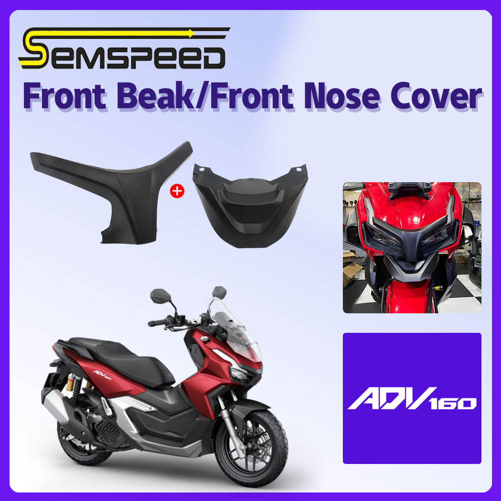 【SEMSPEED】For Honda ADV 160 150 ADV160 2022-2025 Motorcycle Front Beak ...