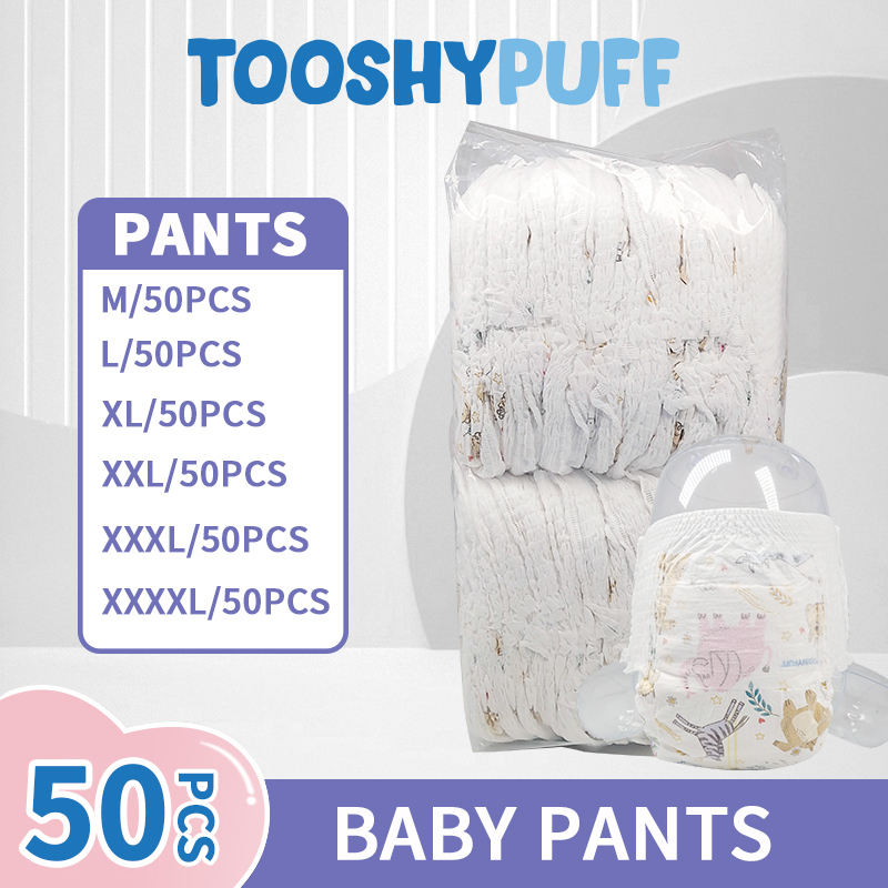 Korea Diaper 50Pcs Pull Ups Pants Baby Diaper U Shape Diaper M L XL 2XL 3XL 4XL | Shopee Philippines