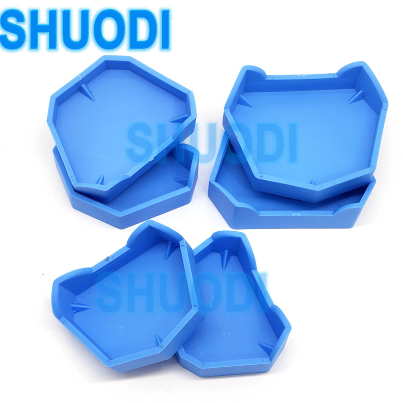 Dental Model Base Set Dental Mold Plaster Base Denture Tray Model ...