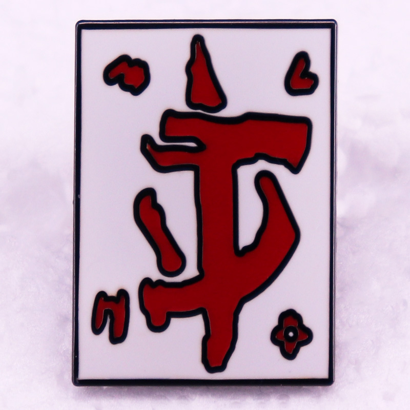 Mark of the Doom Slayer badge video game series Enamel Pin brooch ...