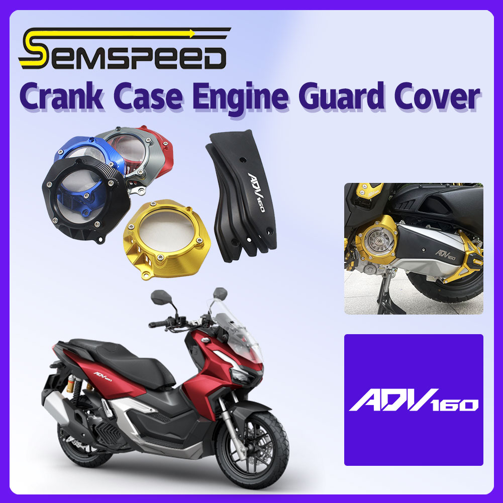 【SEMSPEED】For Honda ADV 160 2022-2024 w\ Logo ADV160 Motorcycle Engine ...