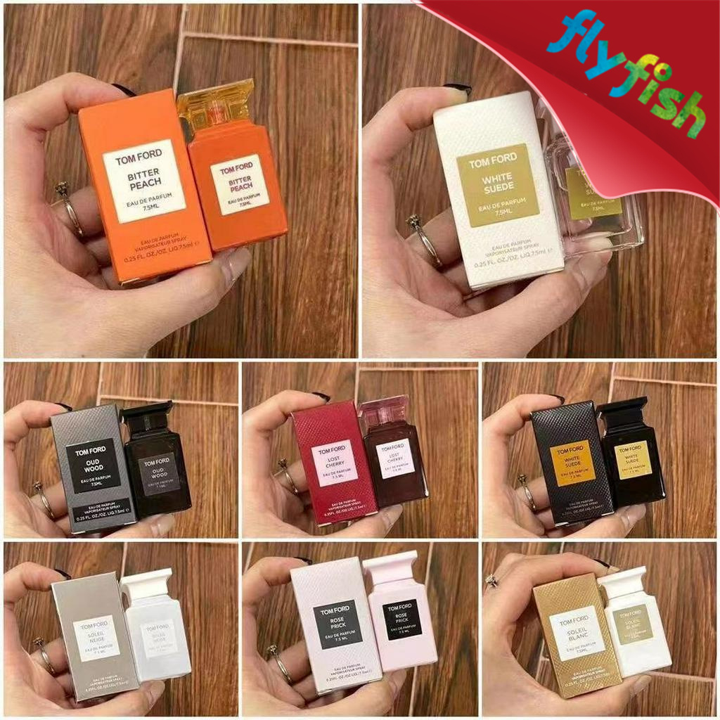 Tom Ford TF Mini Q Version Sample 7.5ml Ebony Agarwood Sunshine Amber ...