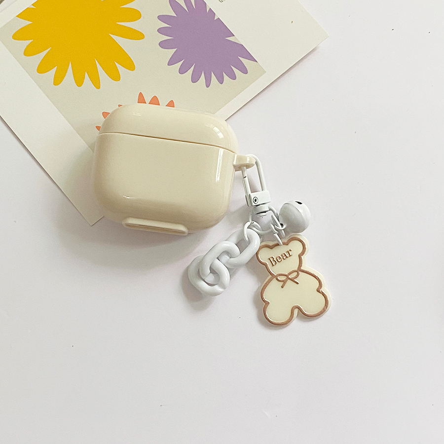Pro 4 TWS Cartoon Bear Case ins with Keychain Case Mini Pro 4 TWS ...