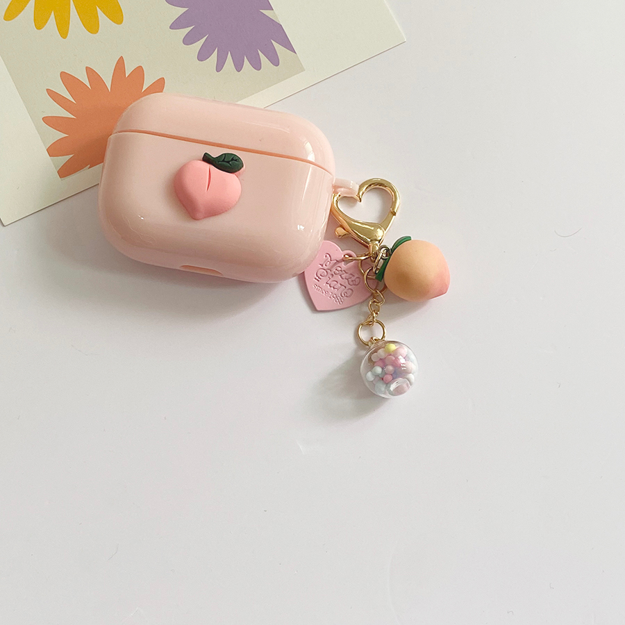 Pro 4 TWS Cartoon Bear Case ins with Keychain Case Mini Pro 4 TWS ...