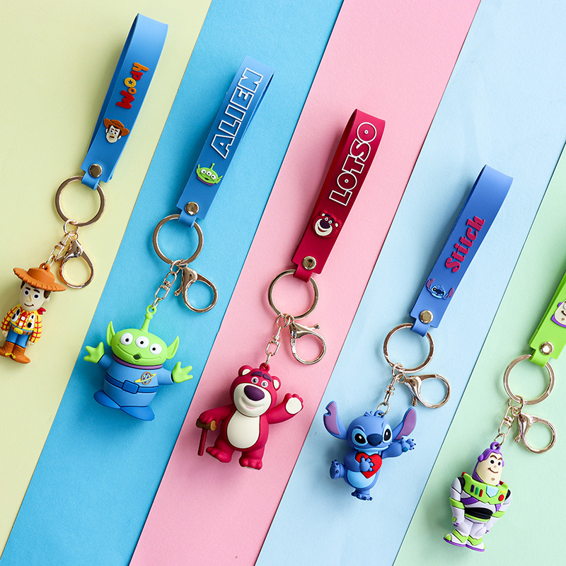 Get Your Favorite Disney Characters on Cute Keychains - Strawberry Bear ...