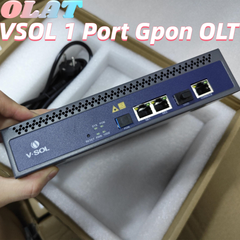 VSOL 1 Port GPON OLT Mini GPON OLT Telnet CLI WEB manage function single port gpon olt GPON OLT ...