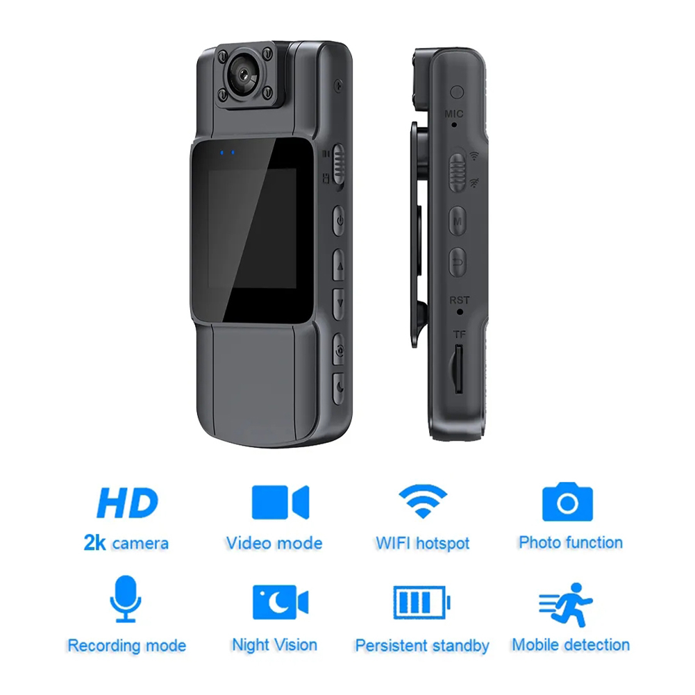 HD WIFI body Camera Portable Wearable Digital Video Recorder mini ...