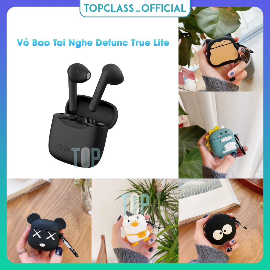 Cute Cartoon True Wireless Defunc True Lite Headphone Case Protective ...
