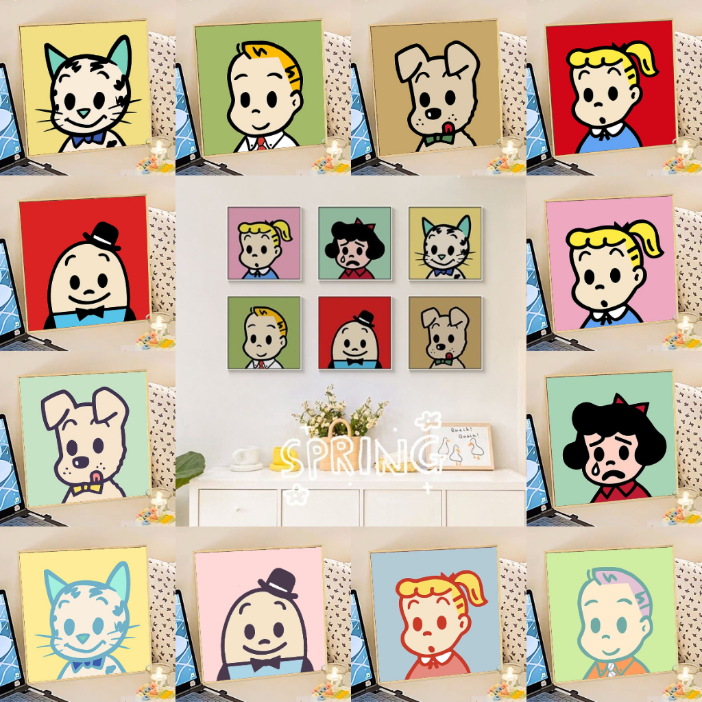 DROFE Paint By Number Harada Osamu Jack Jill Betty Humpty Dumpty Diy ...