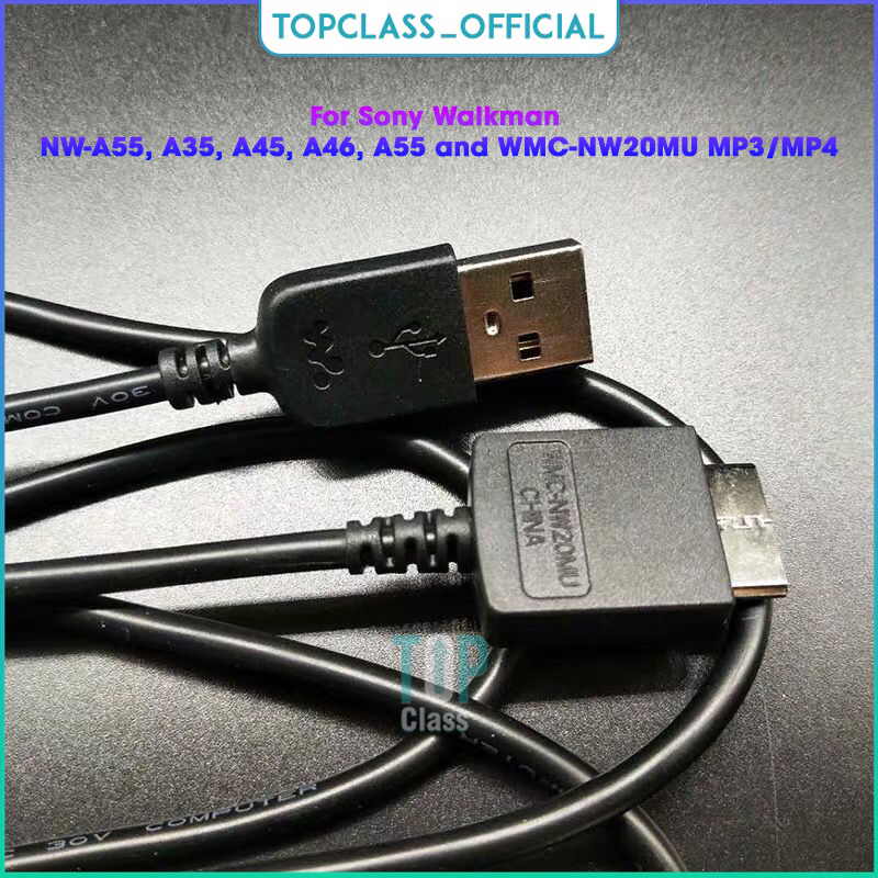 USB Charging Cable for Sony Walkman NW-A55, A35, A45, A46, A55 and WMC ...
