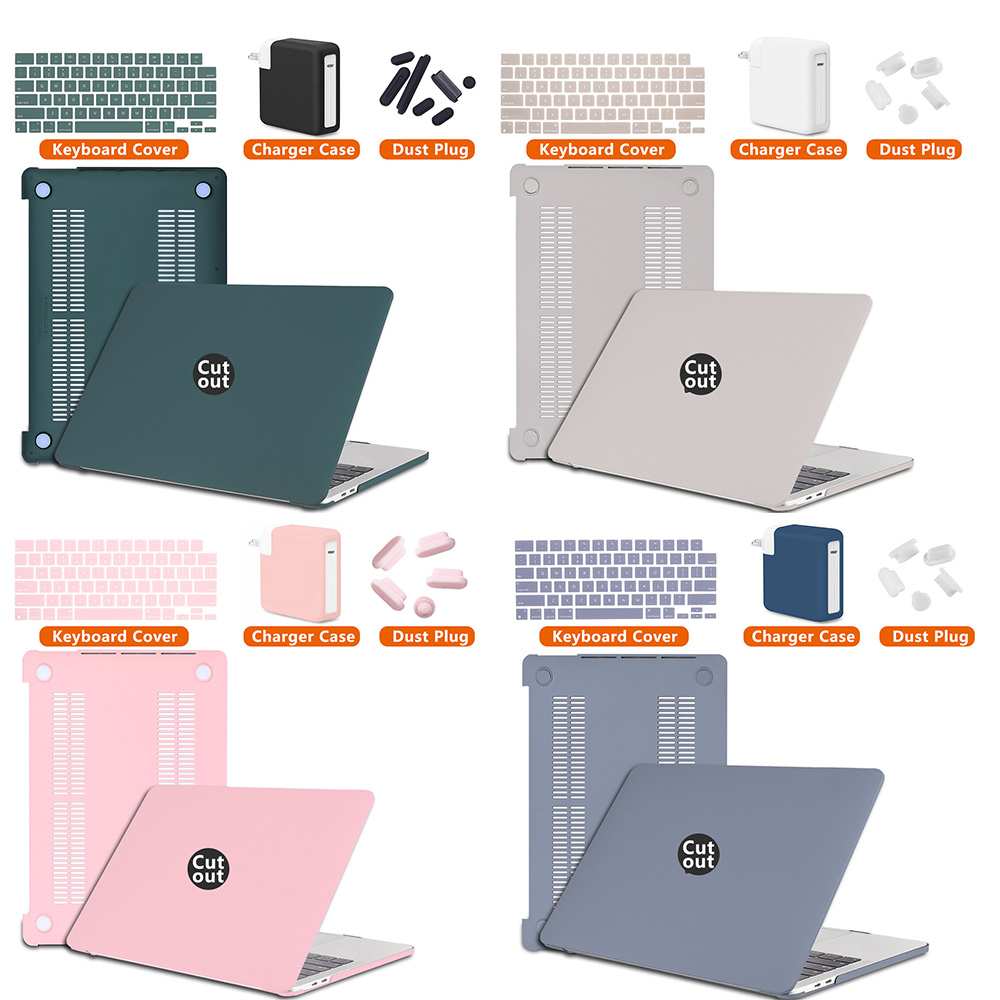4 in 1 case for Macbook air M3 M2 Pro 13 inch A3113 A2681 2022 Thin ...