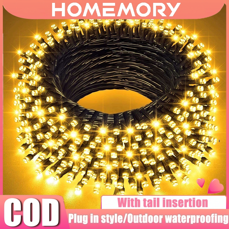 Homemory Christmas Light Outdoor Waterproof LED Party Decoration String ...