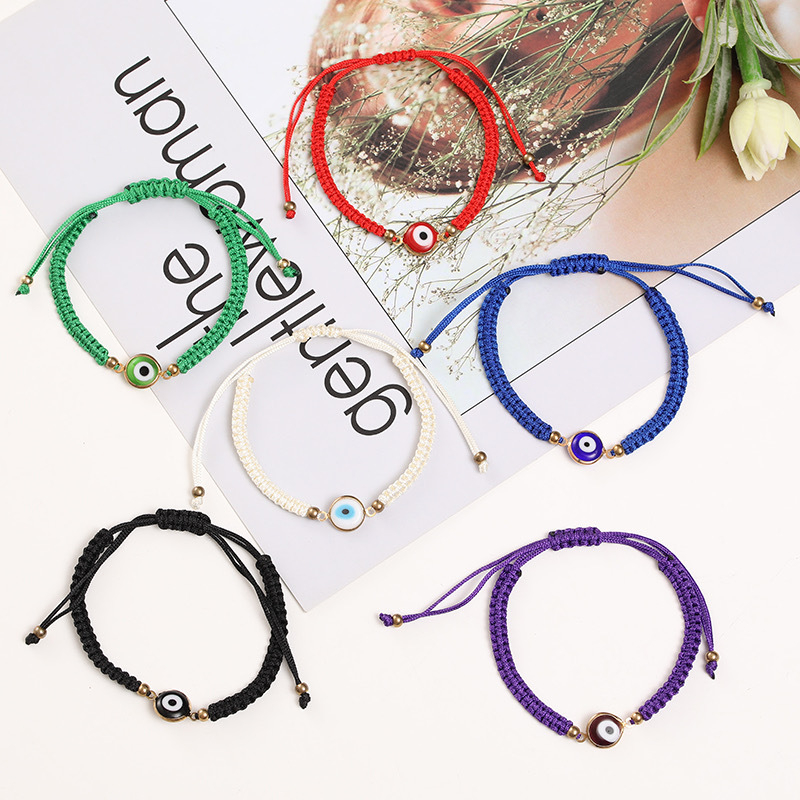 Fashion devil's eye bracelet high quality adjustable evil eye bracelet ...