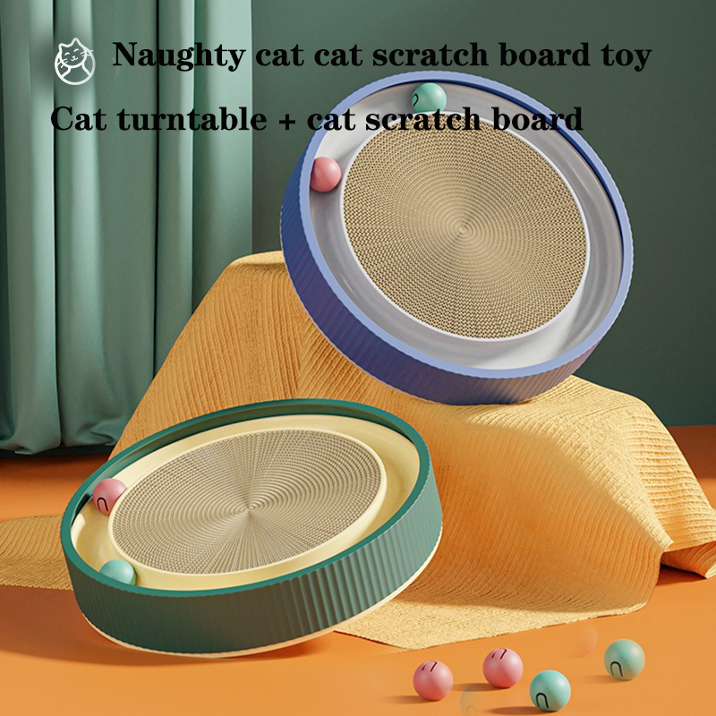 Cat toys cat scratching board cat litter corrugated cardboard cat claw ...