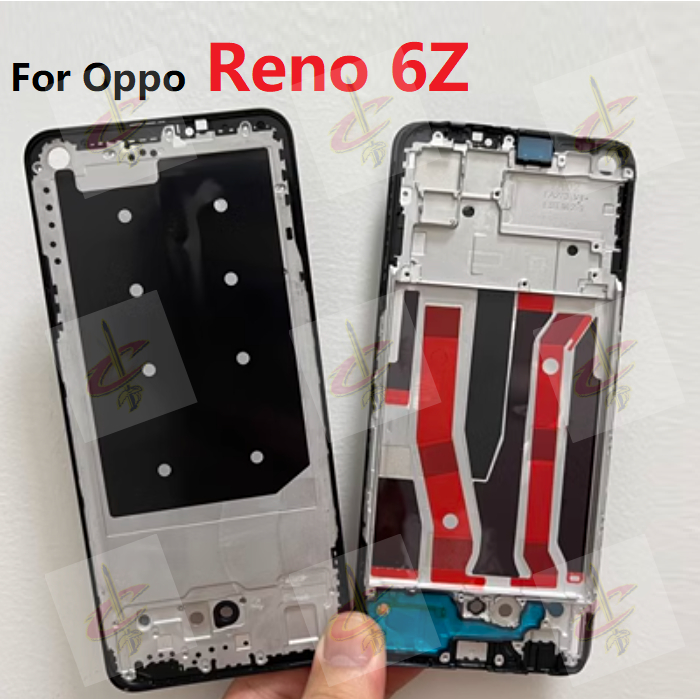 LCD Front frame for OPPO Reno 3 4 5 Z 6 7 8 Z T SE lite 4Z 5Z 6Z 7Z 8Z 4G 5G Middle frame Bezel ...