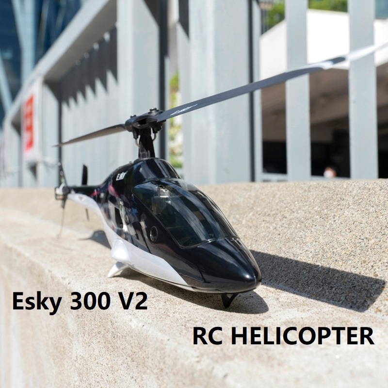Esky Scale Heli 300 V2 2S Mini 6CH 2.4Ghz FXZ 6 DOF Axis Flybarless ...