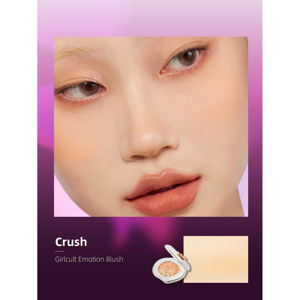 Girlcult Emotional Blush Contouring Brightens Skin Tone Natural Skin ...