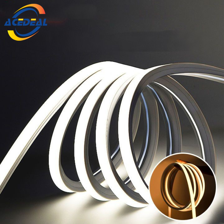 AceDeal 10/15/20 Meters Flex Neon Light 220V LED Strip Light 2835 ...