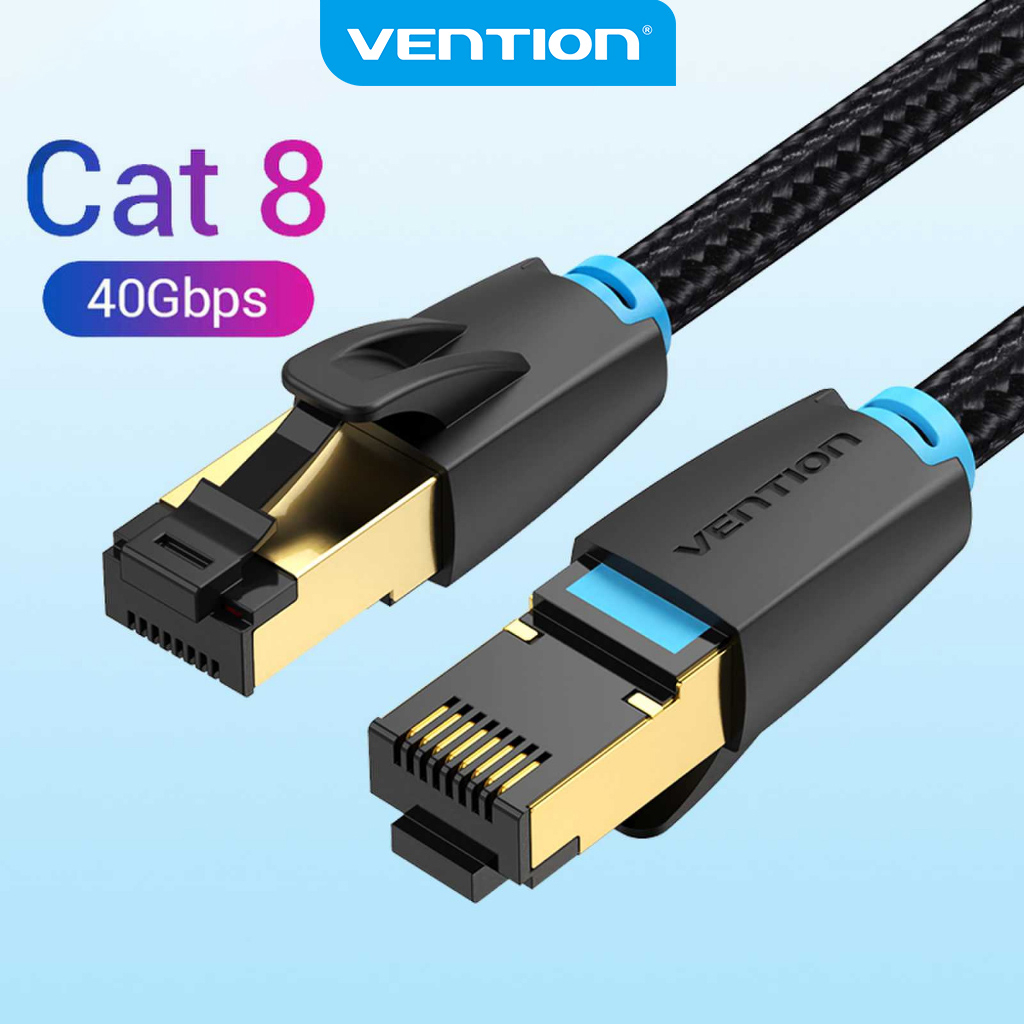 Vention Ethernet Cable Cat8 RJ45 40Gbps 2000MHz Lan Cord SFTP Patch ...