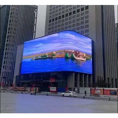 P6 Outdoor Digital Billboard Display Fixed Installationled Display ...