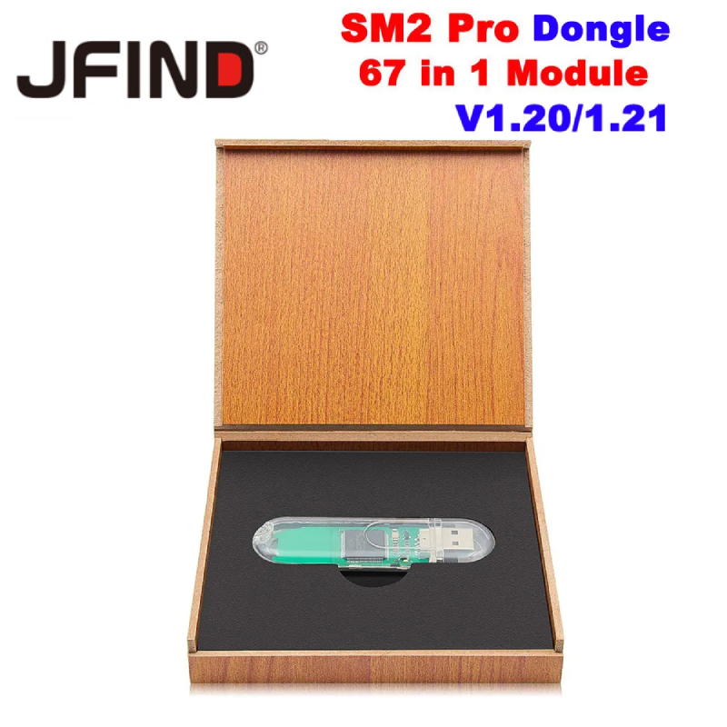 67 IN 1 USB Dongle for SM2 PRO J2534 VCI PCM FLASH BENCH V1.20 V1.21 ...