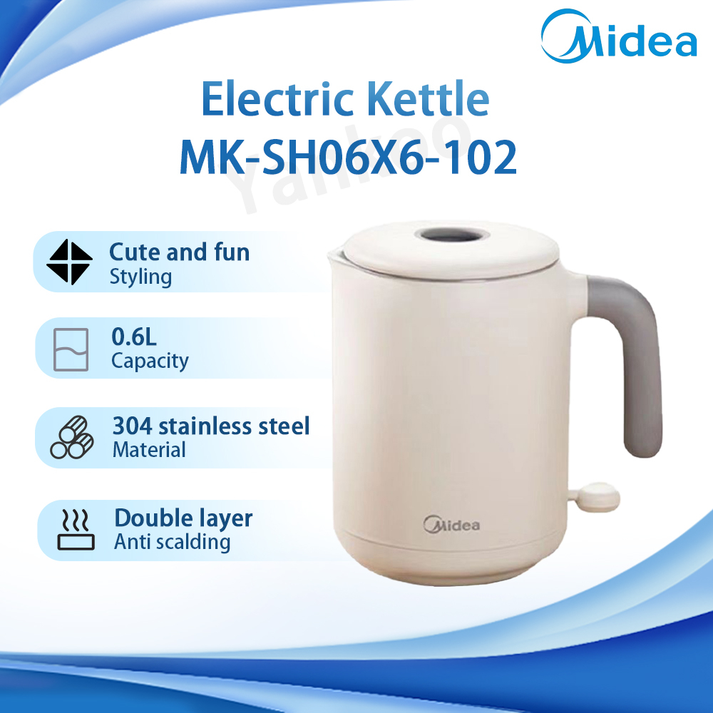 【Local Stock in Philippines】Midea Electric Kettle MK-SH06X6-102 0.6L ...