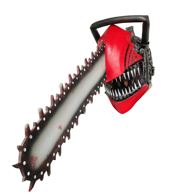 Chainsaw Mask Denji Cosplay Saws Hand Headgear Pochita Anime Chainsaw ...