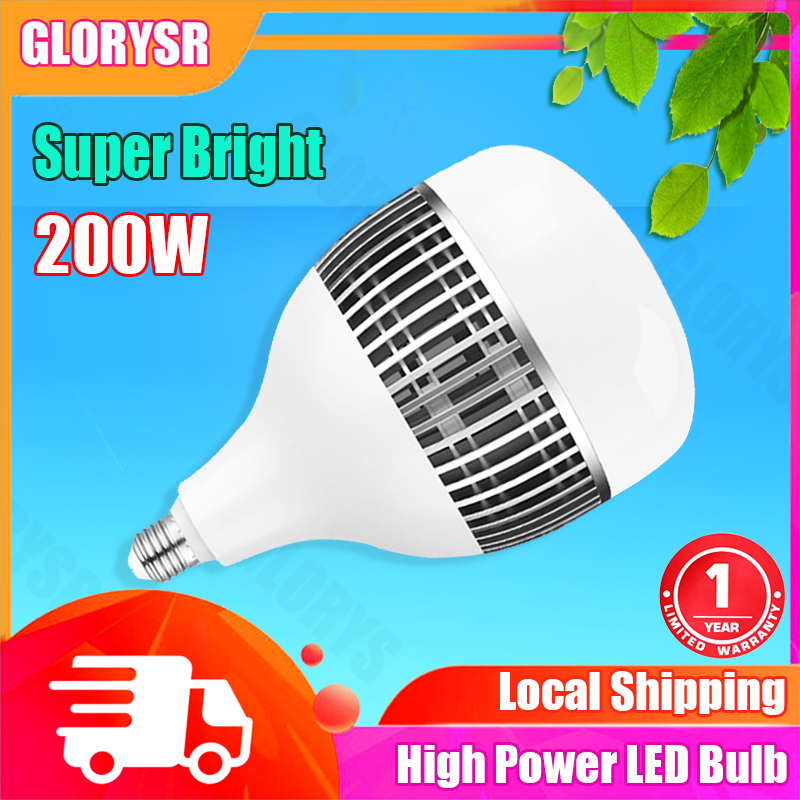 High Power LED Bulb Globe Bulb E27 80W 100W 150W 200W Light Bulb Bay ...