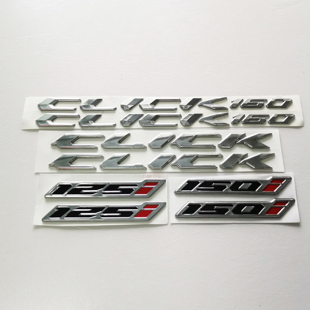1 Pair honda click 160 125i 150i logo emblem for motorcycle | Shopee ...