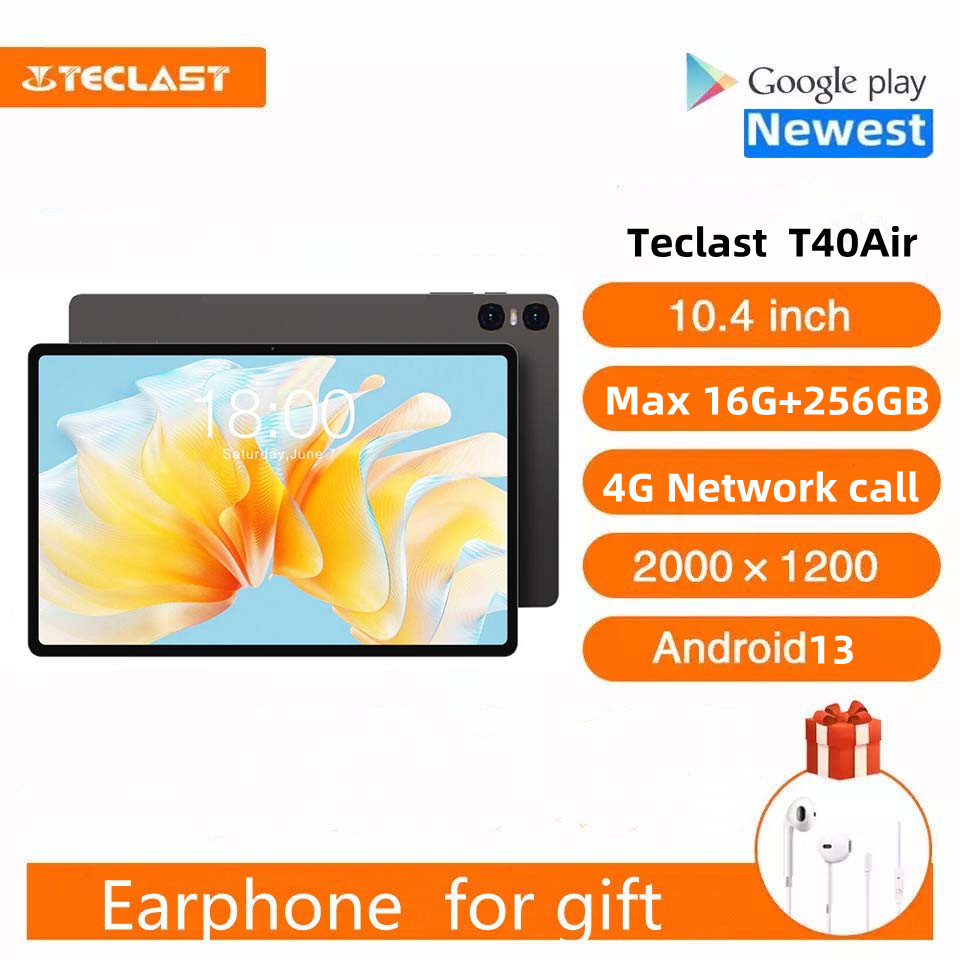 Teclast T40 air Tablet Android 10.4'' 2K FHD Display 8GB+256GB Tablet ...