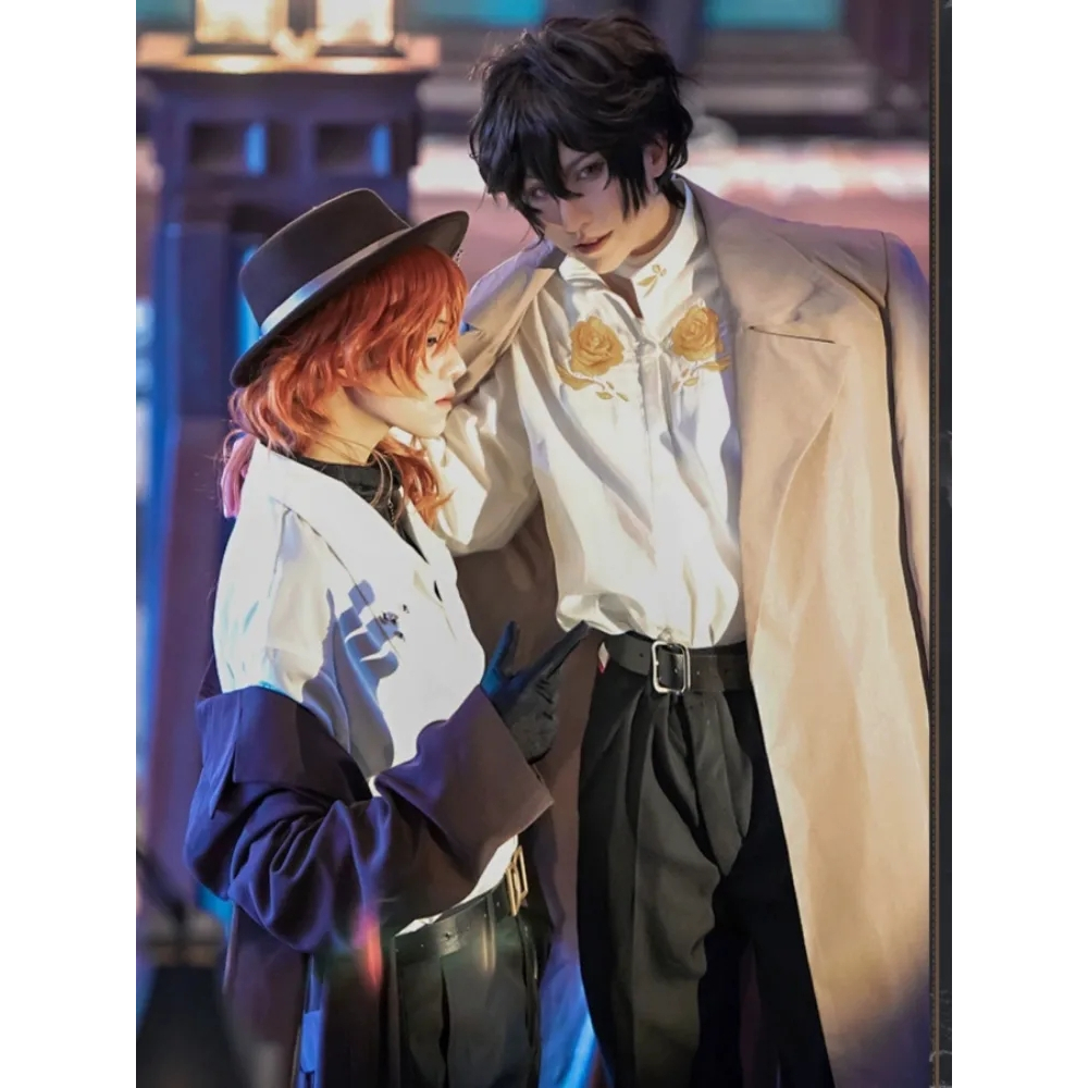 Japan Anime Bungo Stray Dogs Decennial Dazai Osamu Nakahara Chuuya ...