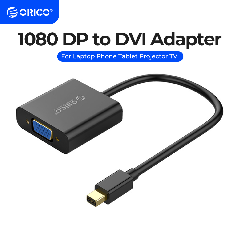 ORICO Mini DP to VGA Mini DP to DVI Adapter 1080 60hz Converter for ...