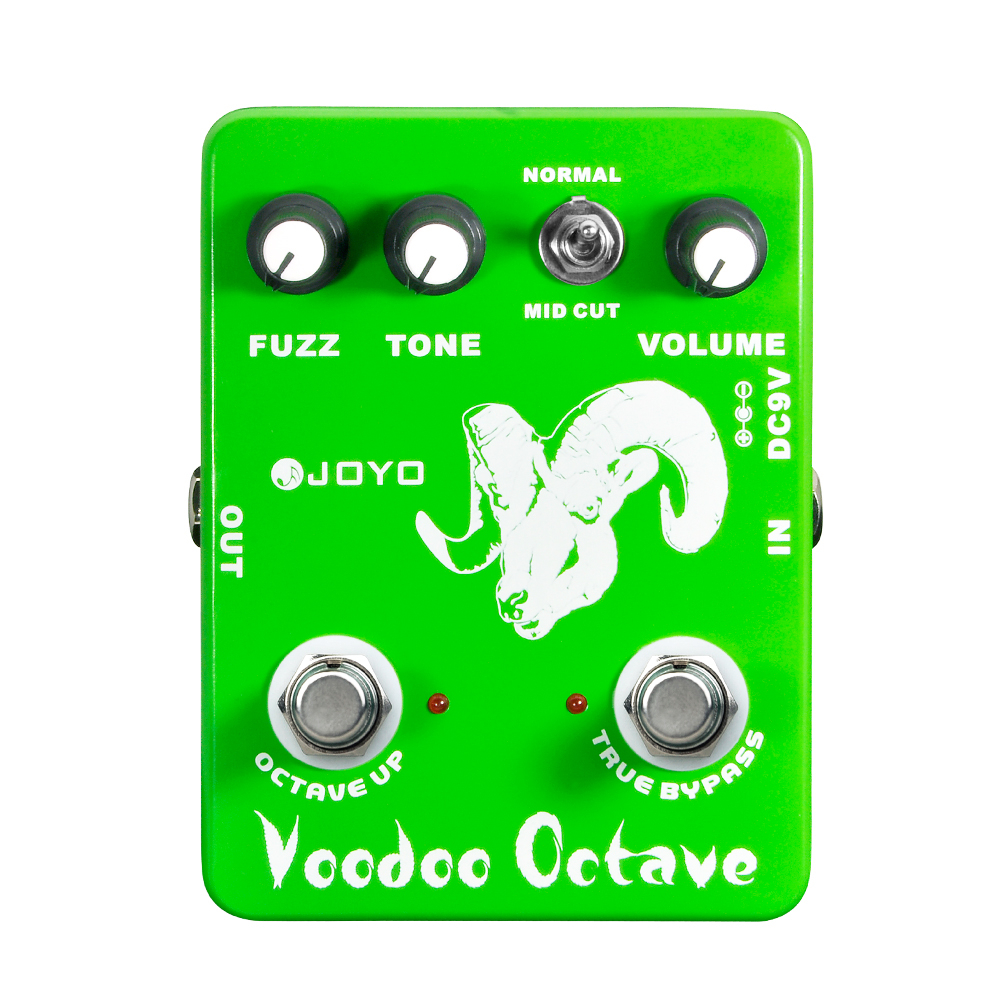 JOYO JF-12 Voodoo Octave Pedal for Electric Guitar add some Fuzz with ...