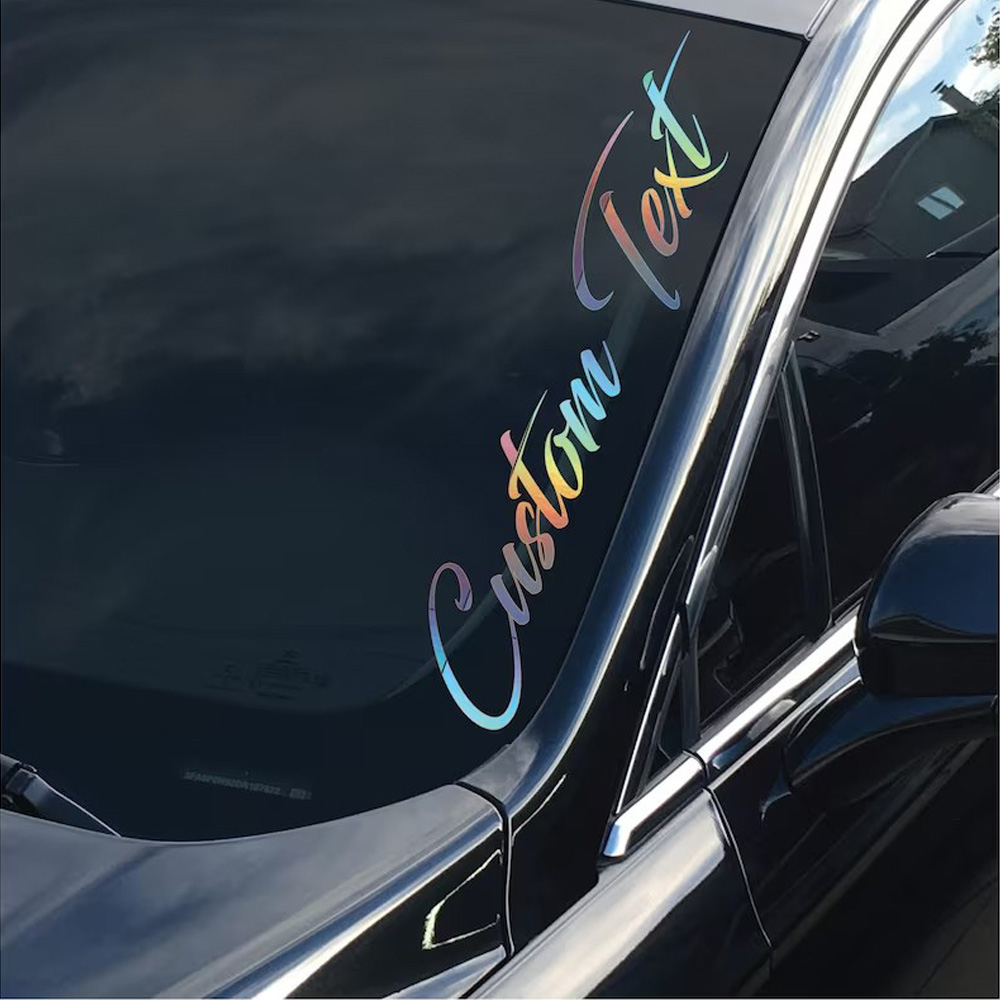 Custom Signature Sticker For Car Decal Name Sticker Car Decoration ...