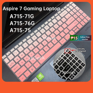 Acer Aspire 7 Gaming Laptop Keyboard Cover A715-76G A715-71G A715-75 ...