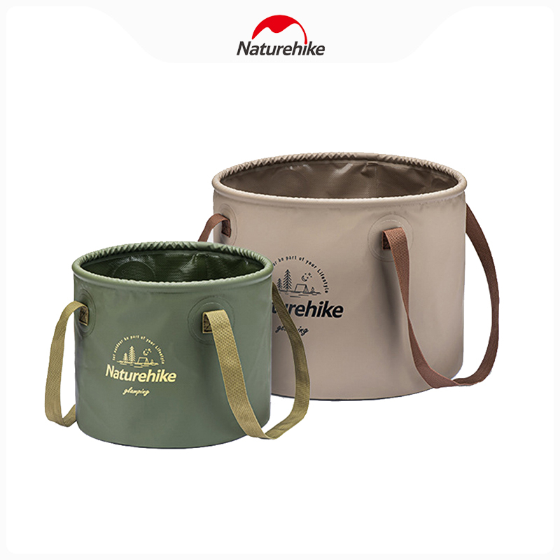 Naturehike Outdoor Folding Round Bucket Waterproof Portable Basin ...