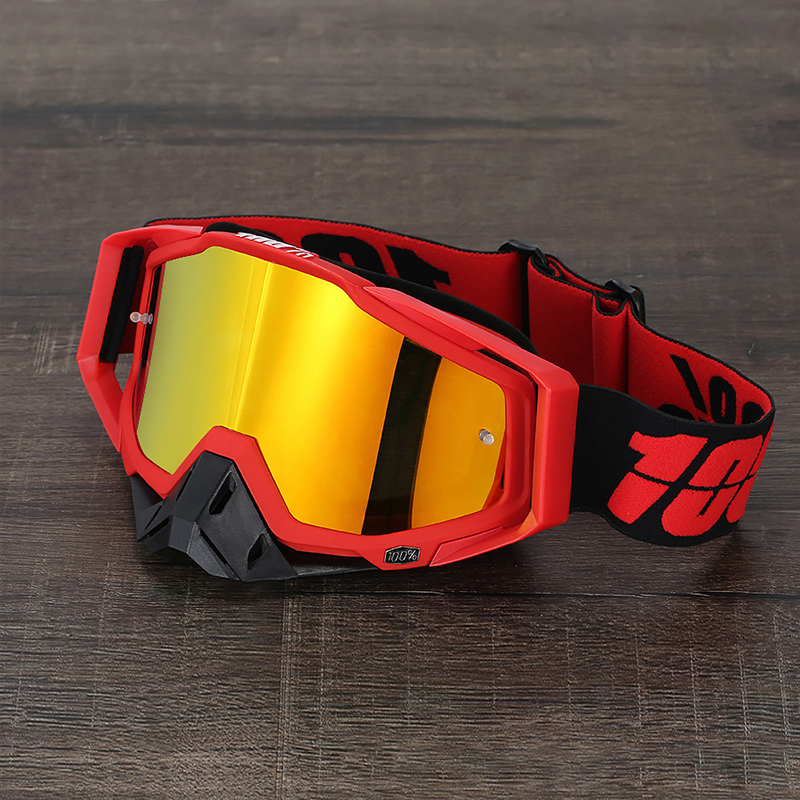 100% 336 Motocross Goggles UV400 Motorcycle Glasses MTB Helmet Goggle ...