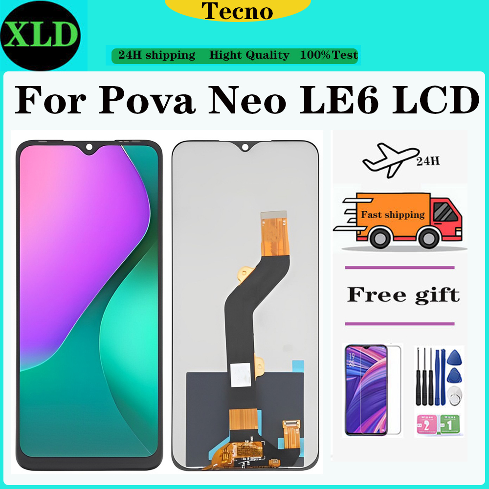 For Tecno Pova Neo LE6 Pova Neo 2 LG6n Mobile LCD Touch Assembly ...