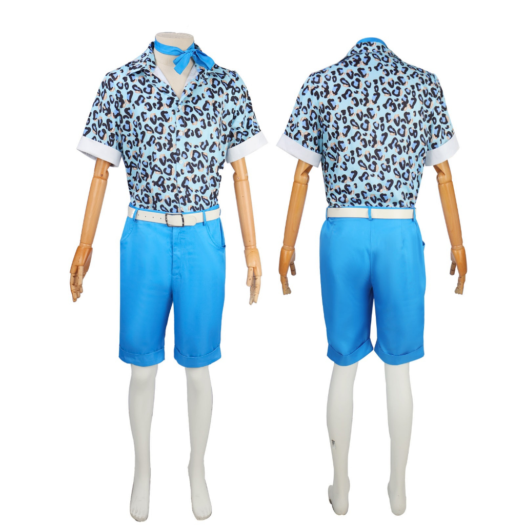 2023 Movie Barbie cos costume Live-Action Television Ken Ken Blue Anime ...