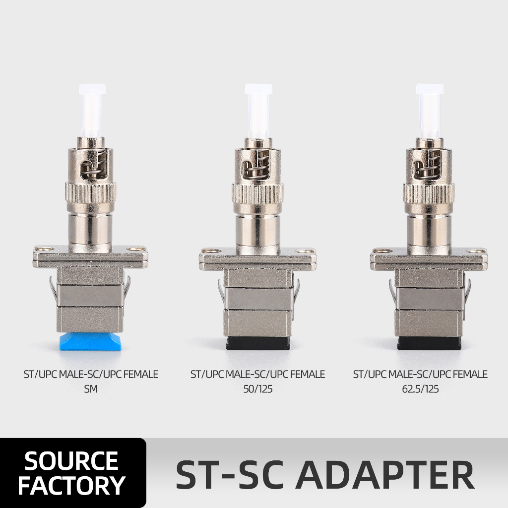 Fiber Optic Connector ST Male To SC Female Single/Multi Mode Fiber ...