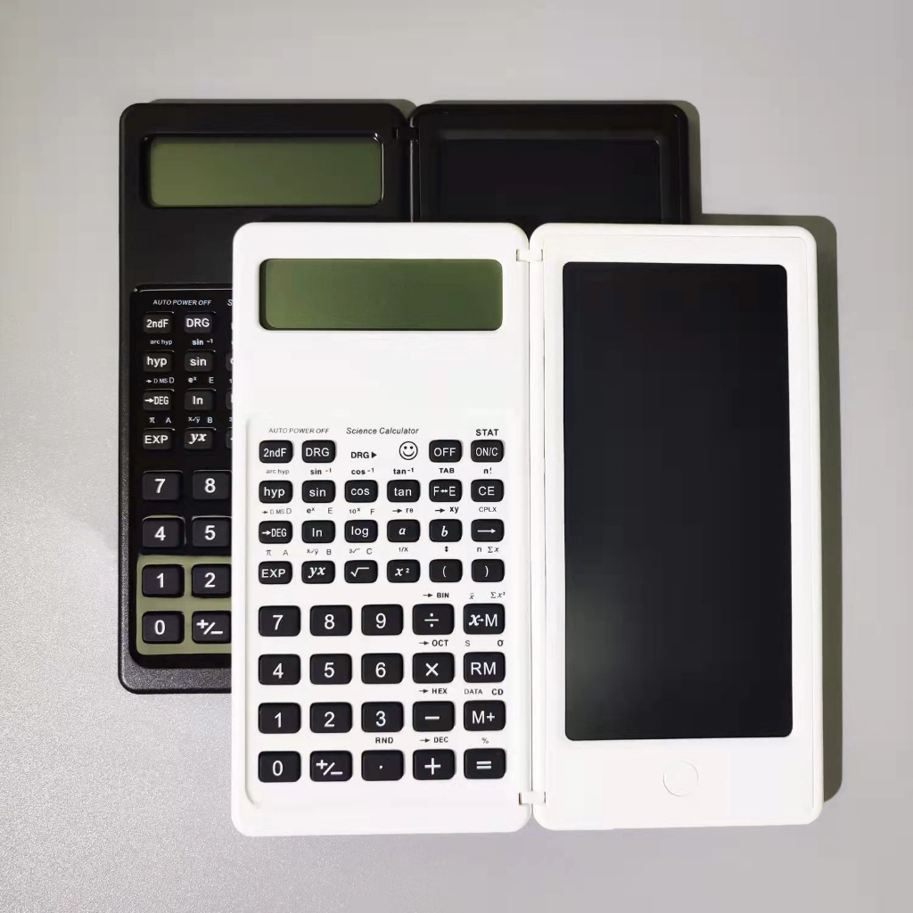 BORAGE LCD Foldable Desk Scientific Calculators Math Calculator Large ...