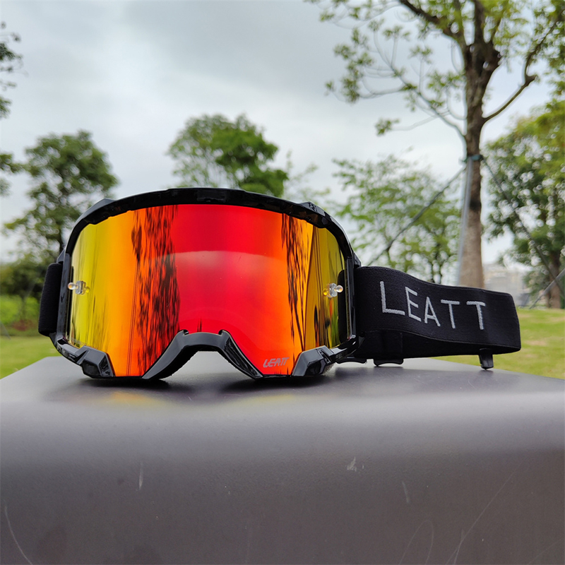 Anti-fog LEATT Velocity 4.5 Iriz Motocross Goggles UV400 Motorcycle ...