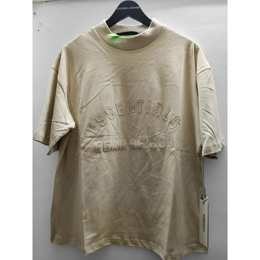 New Style Ready Stock Pure Cotton Ninth Season Epoxy Apricot Short ...