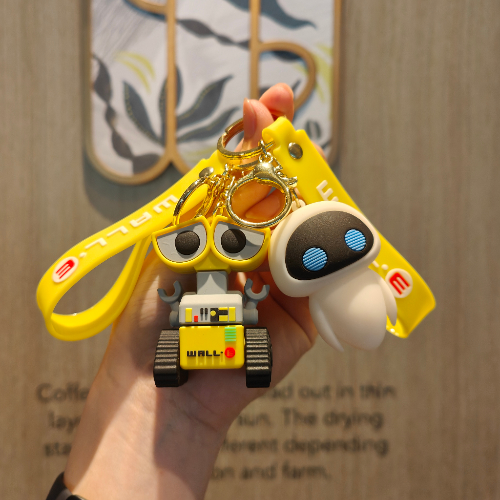 Cartoon Anime Robot Story WALL-E Doll Keychain Robot Backpack Pendant ...
