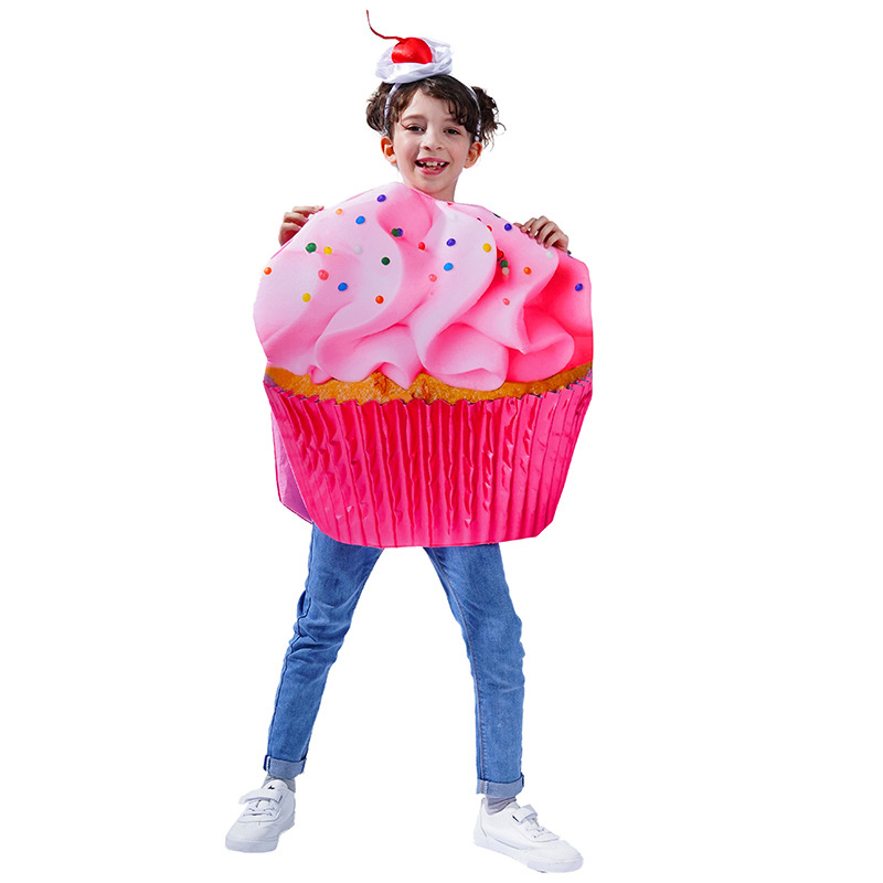 Child Adult Cupcake Softcake Confetti Costume Girls Sugar Sweet Pink ...