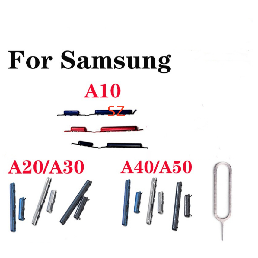 Power button For Samsung Galaxy A10 A105F A20 A205F A30 A305F A40 A405 A50 A750 Power and Side ...